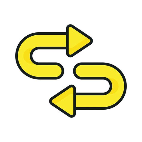 Download This Premium Icon Of Repeat Arrow In Trend Style 30744471 Vector Art At Vecteezy