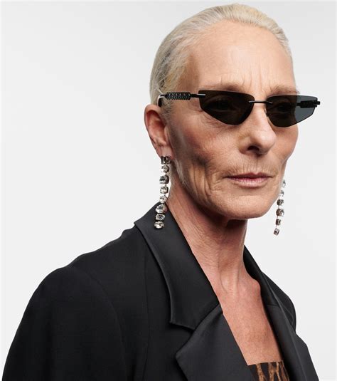 Dg Essentials Rectangular Sunglasses In Black Dolce Gabbana Mytheresa