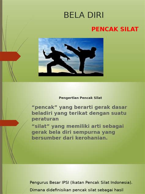 Teknik Dasar Pencak Silat Pdf