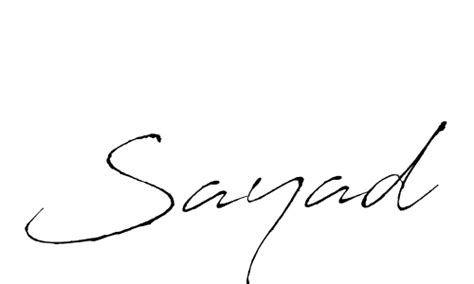90 Sayad Name Signature Style Ideas New Online Autograph