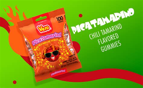 Vero Picatamarind Tamarind Flavor Chewy Gummy Treats