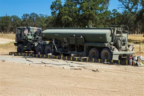 A 5000 Gallon Semi Trailer Called An M969 Is Staged Nara And Dvids