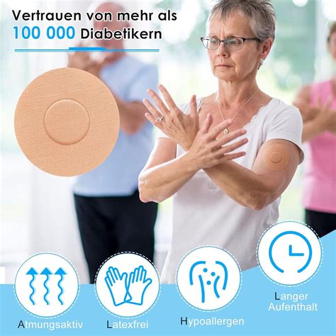 Buy Freestyle Libre 3 Plaster 20 Waterproof And Breathable Adhesive Patches For 14 Day Sensor