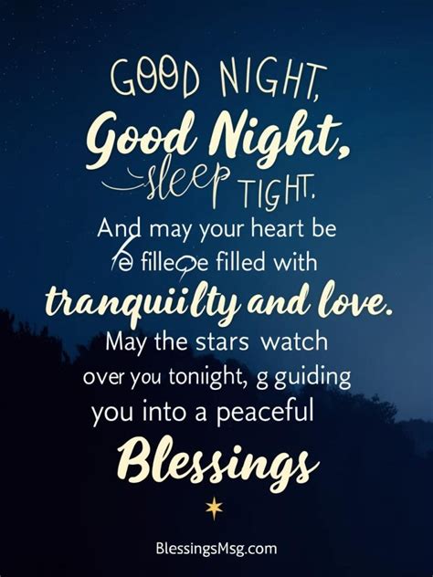 120 Good Night Blessings To Guide You To Peaceful Dreams