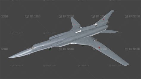 图 22m轰炸机 超音速远程战略轰炸机模型 军用飞机模型库 3ds Max Max 模型下载 Cg模型网