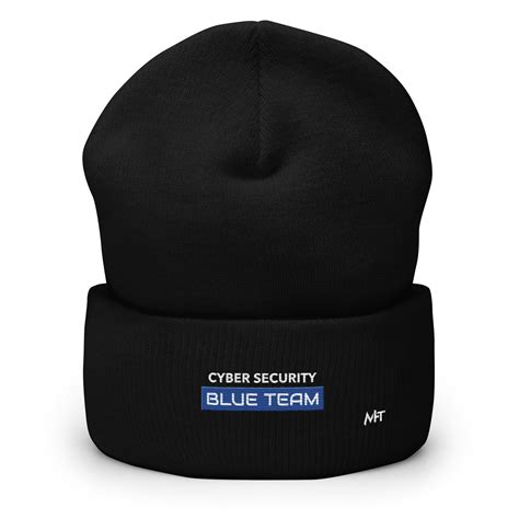 Cyber Security Blue Team V12 Cuffed Beanie Myhackertech