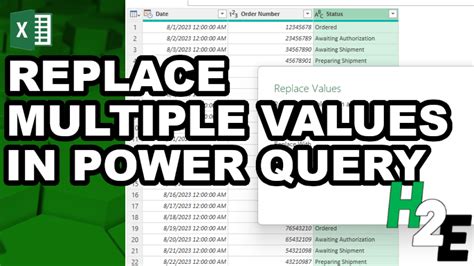 How To Replace Multiple Values In Power Query