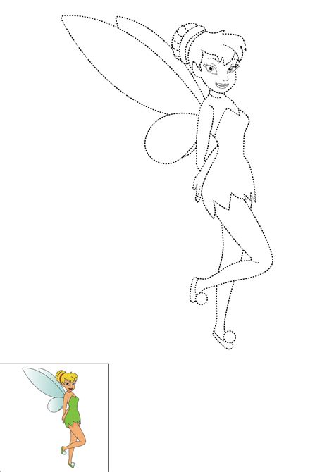 How To Draw Tinkerbell Step By Step