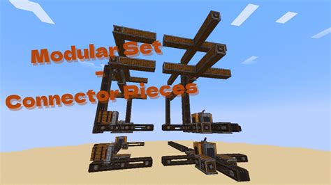 Modular Set Connector Pieces