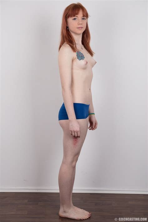 Cute Redhead Amateur Uncovers Her Barely Budding Breasts As She Gets Naked CoedCherry