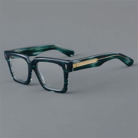 Norm Vintage Square Acetate Glasses Frame Jollynova