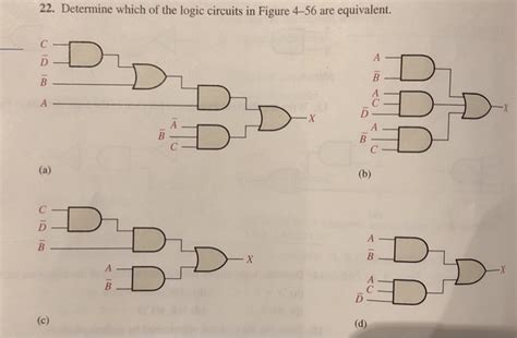 Solved Determine Which Of The Logic Circuits In Figure Chegg
