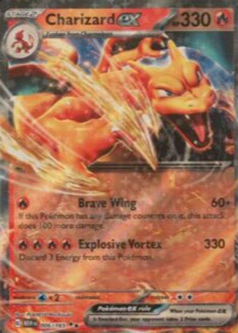 Charizard Ex 2023 Scarlet And Violet 151 006165 Double Rare Price