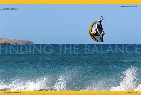 finding the balance articles issue 21 free wing foiling sup and