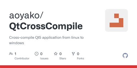 github aoyako qtcrosscompile cross compile qt5 application from