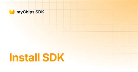 Install Sdk Mychips Sdk