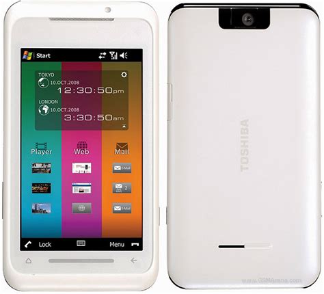 Toshiba TG01 pictures, official photos