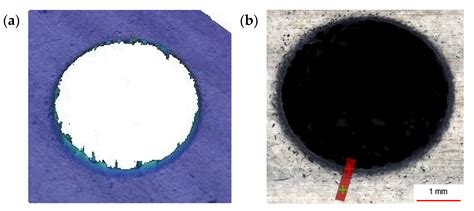 hole quality observation in single shot drilling of cfrp al7075 t6