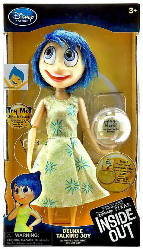 Disney Pixar Inside Out Joy Exclusive Deluxe Talking Action Figure Toywiz