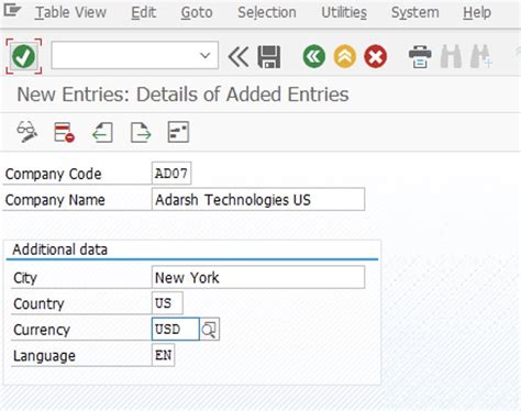 What Is Company Code In Sap And How To Create Company Code