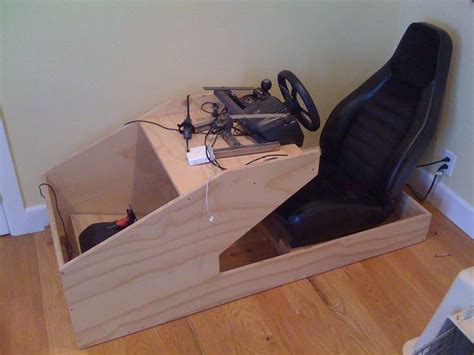 Sim Racing Cockpit Diy Plans Design Talk