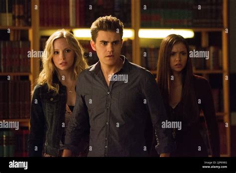 Candice Accola Paul Wesley Nina Dobrev The Vampire Diaries 2009