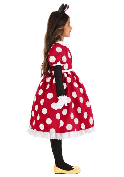 Girl S Deluxe Disney Minnie Mouse Costume Disney Costumes