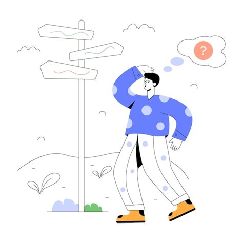 Premium Vector Trendy Flat Illustration Of Decision Making
