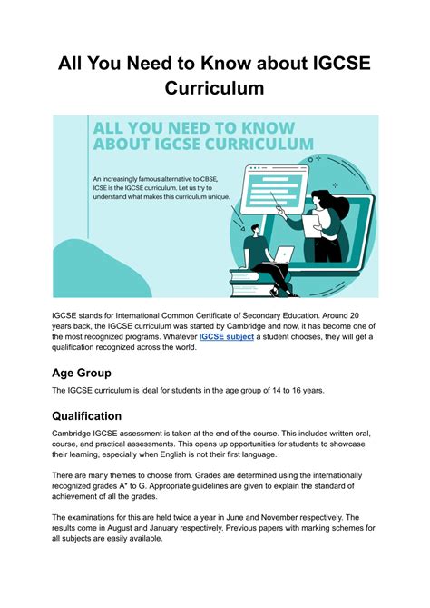 Ppt All You Need To Know About Igcse Curriculum Powerpoint