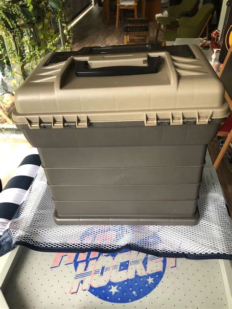 Plano 1374 4 By Rack System 3700 Organiser Storage Tackle Box