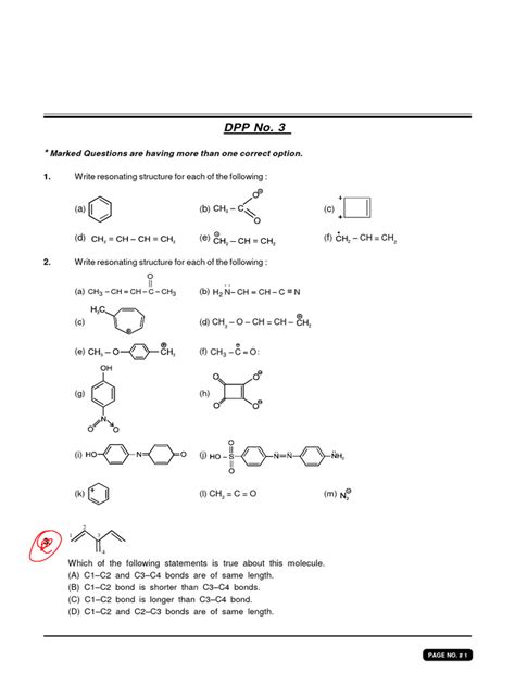 Dpp 3 Electronic Effect Pdf Chemical Bond Atomic