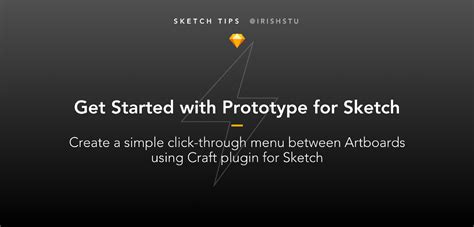 basic navigation with sketch and invision s craft prototype plugin by
