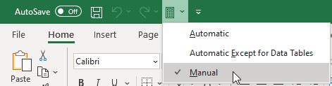 How To Enable Manual Calculation In Excel Easy Ways
