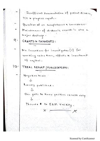 Challenges In Implementation Of GCP Guidelines By RxVichuZ PDF