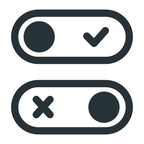 disable enable off on icon