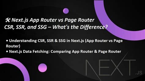 nextjs react webdevelopment approuter isr ssg anas ahmed