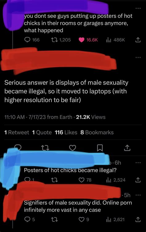 “displays of male sexuality became illegal” r persecutionfetish