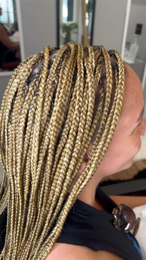 Blonde Knotless Braids Loose Braids Braids Hair Styles