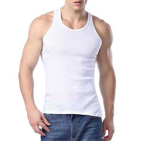 Diamond Star Mens Undershirts Pack Of 6 Soft Cotton Blend Tagless