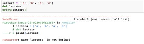 Lists Python