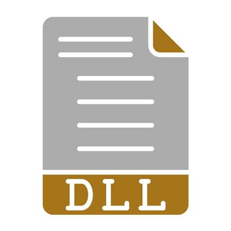 Premium Vector Vector Design Dll Icon Style Premium Vector Vector Design Dll Icon Style