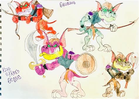 Grublins By Masonmdaythetrex On Deviantart