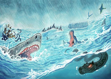 Noahs Ark The Wild Waters By Haakonlie On Deviantart