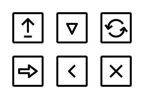 Rectangle Arrow And Ui Icons By Unlimiticon Rectangle Ui Icon Note