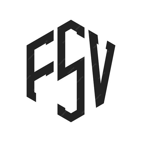 Premium Vector Fsv Logo Design Initial Letter Fsv Monogram Logo Using