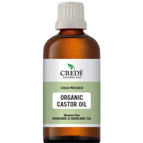 Organic Castor Oil 100ml • Credé Natural Oils