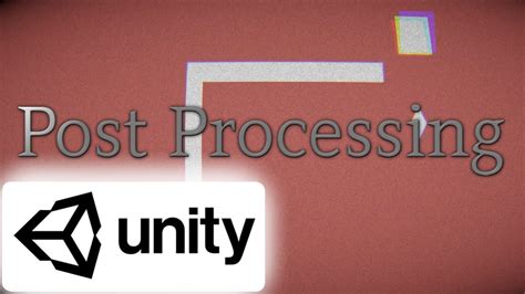 How To Add Post Processing In Unity Youtube