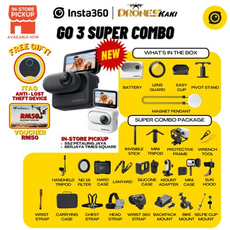 Insta GO Unleash Your Creativity With The Ultimate Tiny Action Camera READY STOCK PRE