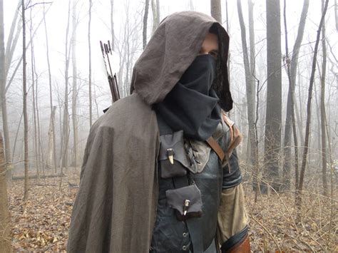 Medieval Hooded Cloak Pattern