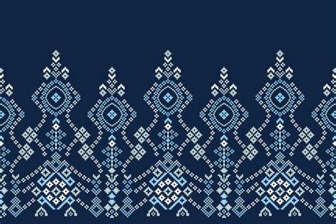 Thai Pattern Blue Vector Art Icons And Graphics For Free Download